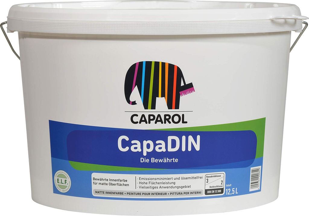 Caparol CapaDin 12,5ltr. Weiss ; Innenfarbe; | Kaufland.de
