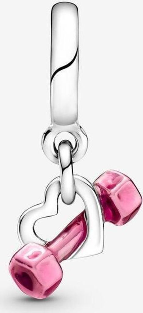 Pandora Hantel & Herz Charm-Anhänger | Kaufland.de