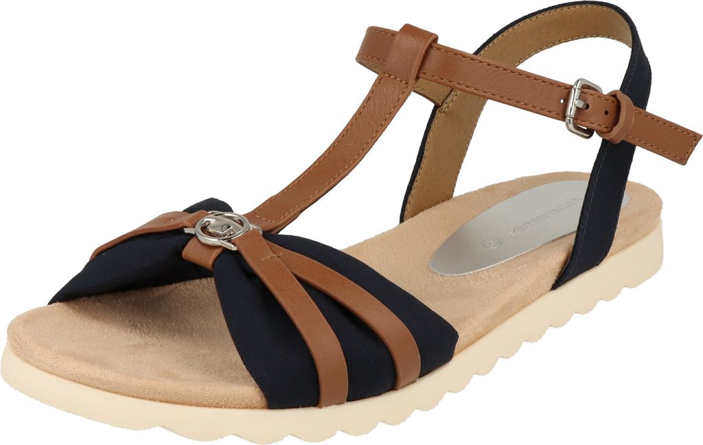 Tom Tailor Damen Sandale blau/silber | Kaufland.de