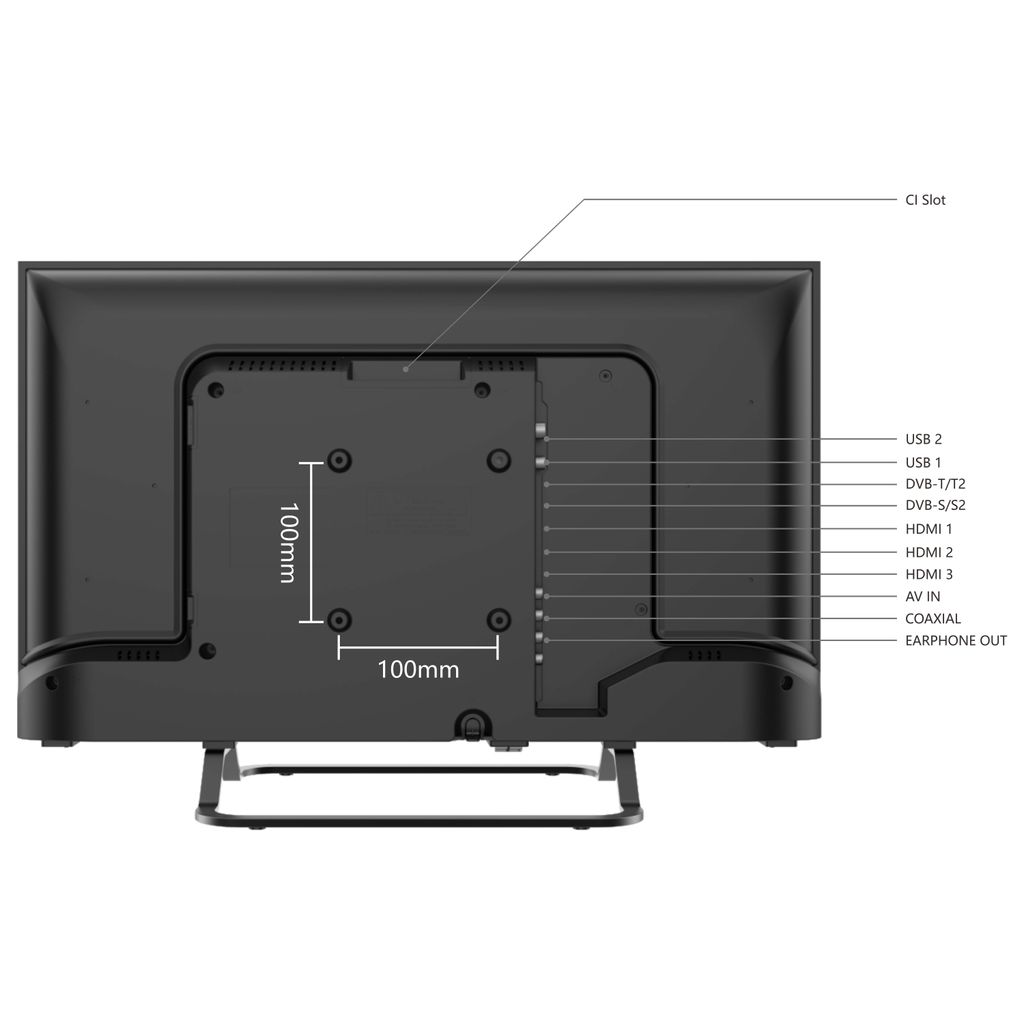 Smart Tech® 24HN01VC LED TV 24Zoll HD | Kaufland.de