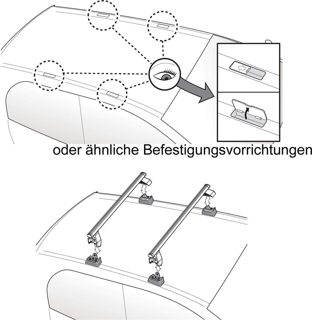 Dachbox VDPMAA320 320 Liter abschließbar | Kaufland.de