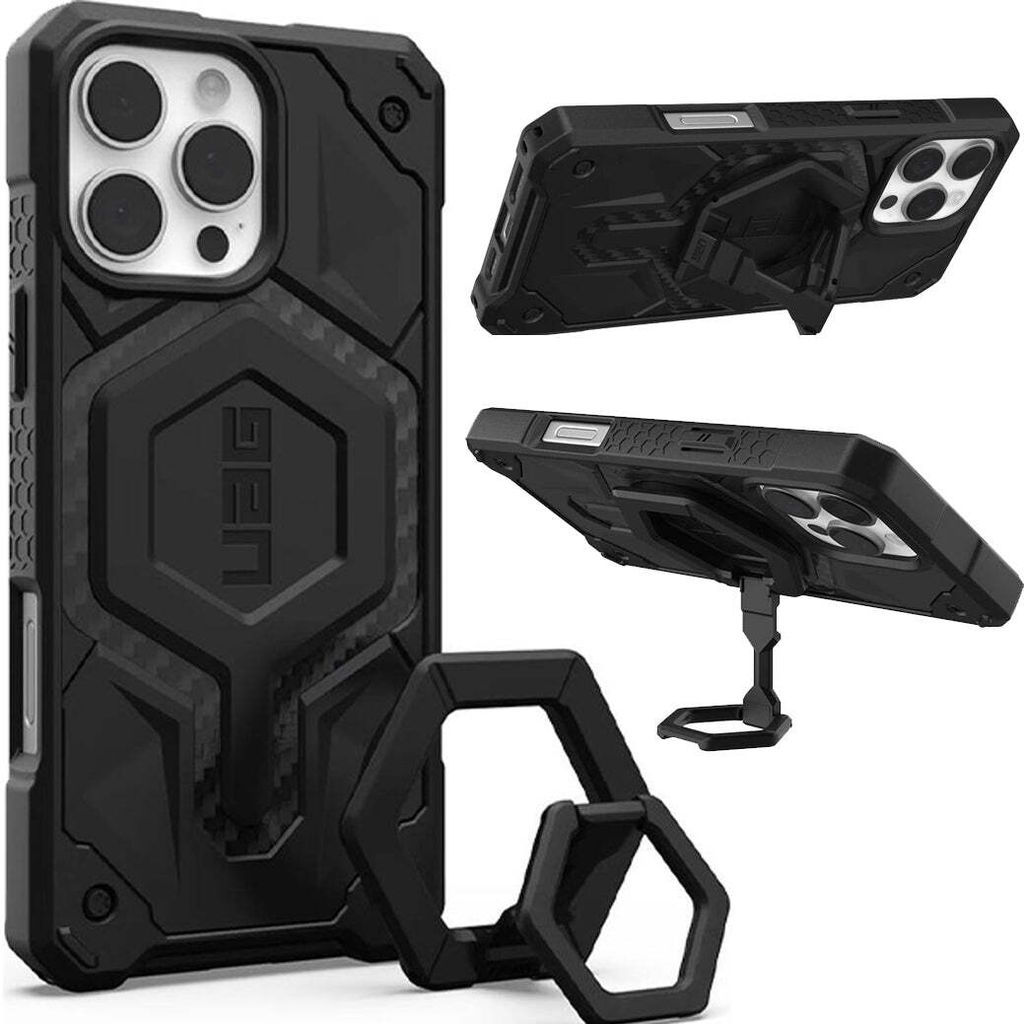 UAG Monarch Pro Magsafe, Carbon Fiber/Black | Kaufland.cz