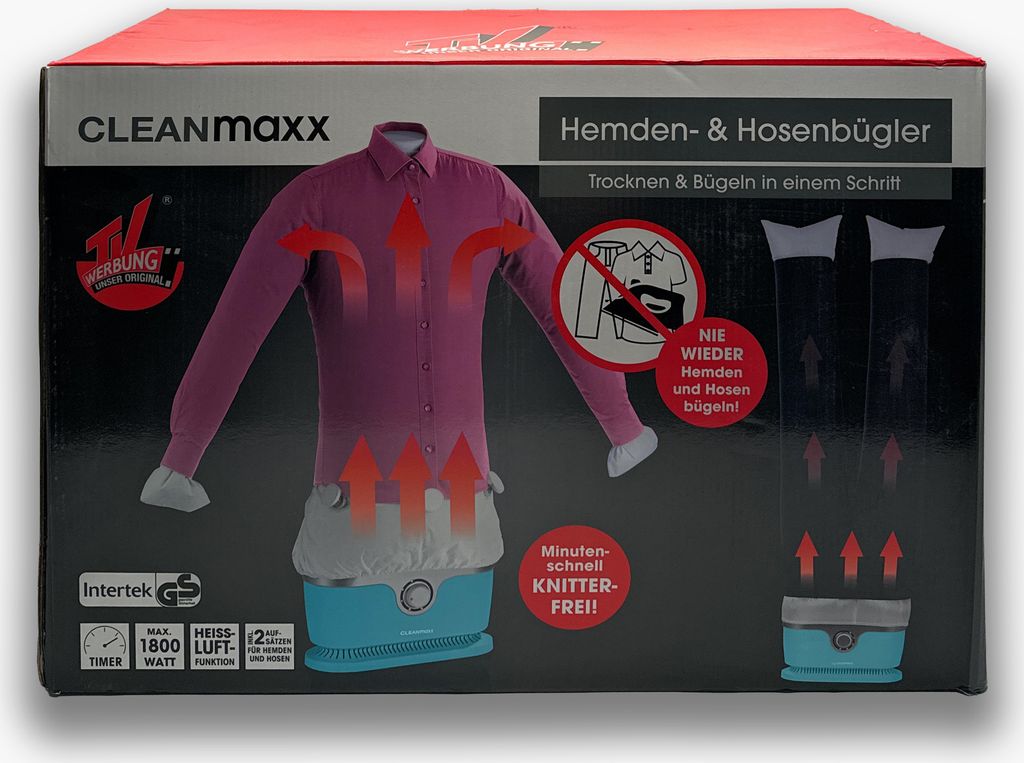 CLEANmaxx automatischer Hemdenbügler inkl. | Kaufland.de