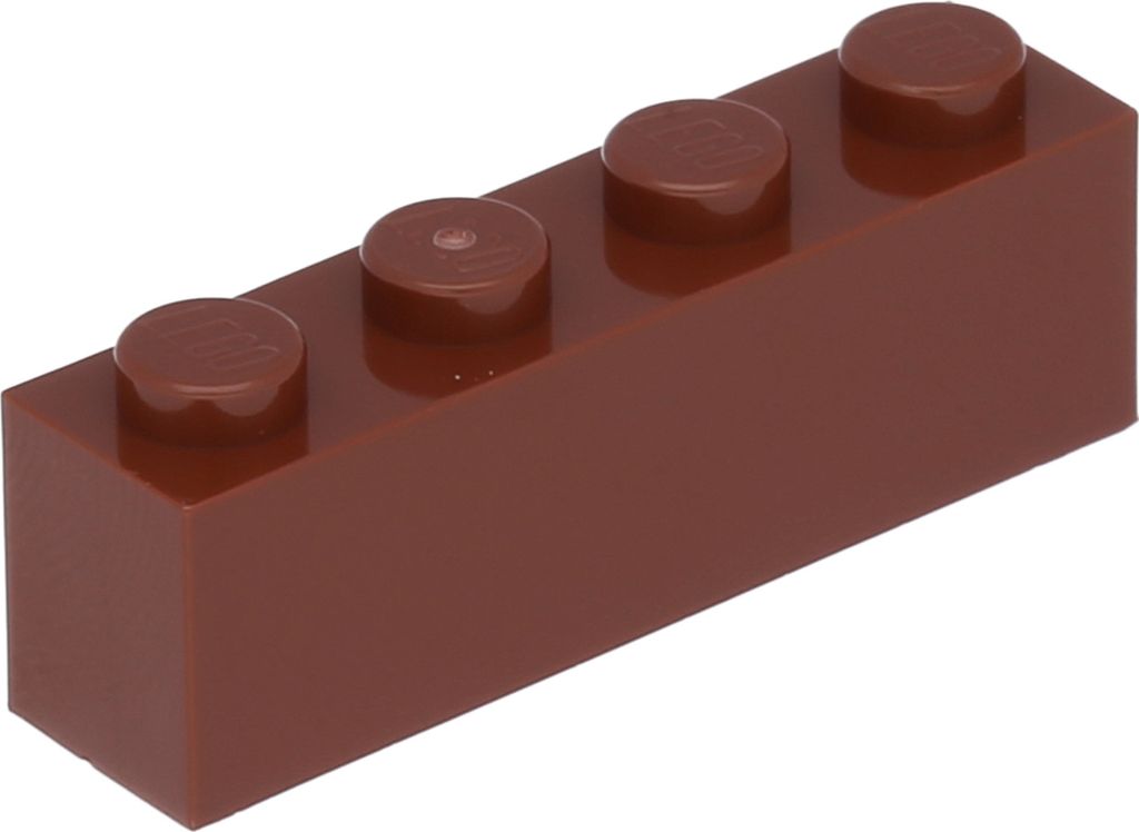 LEGO® 1x4 kocky Vysoké kocky Červená hnedá - | Kaufland.sk
