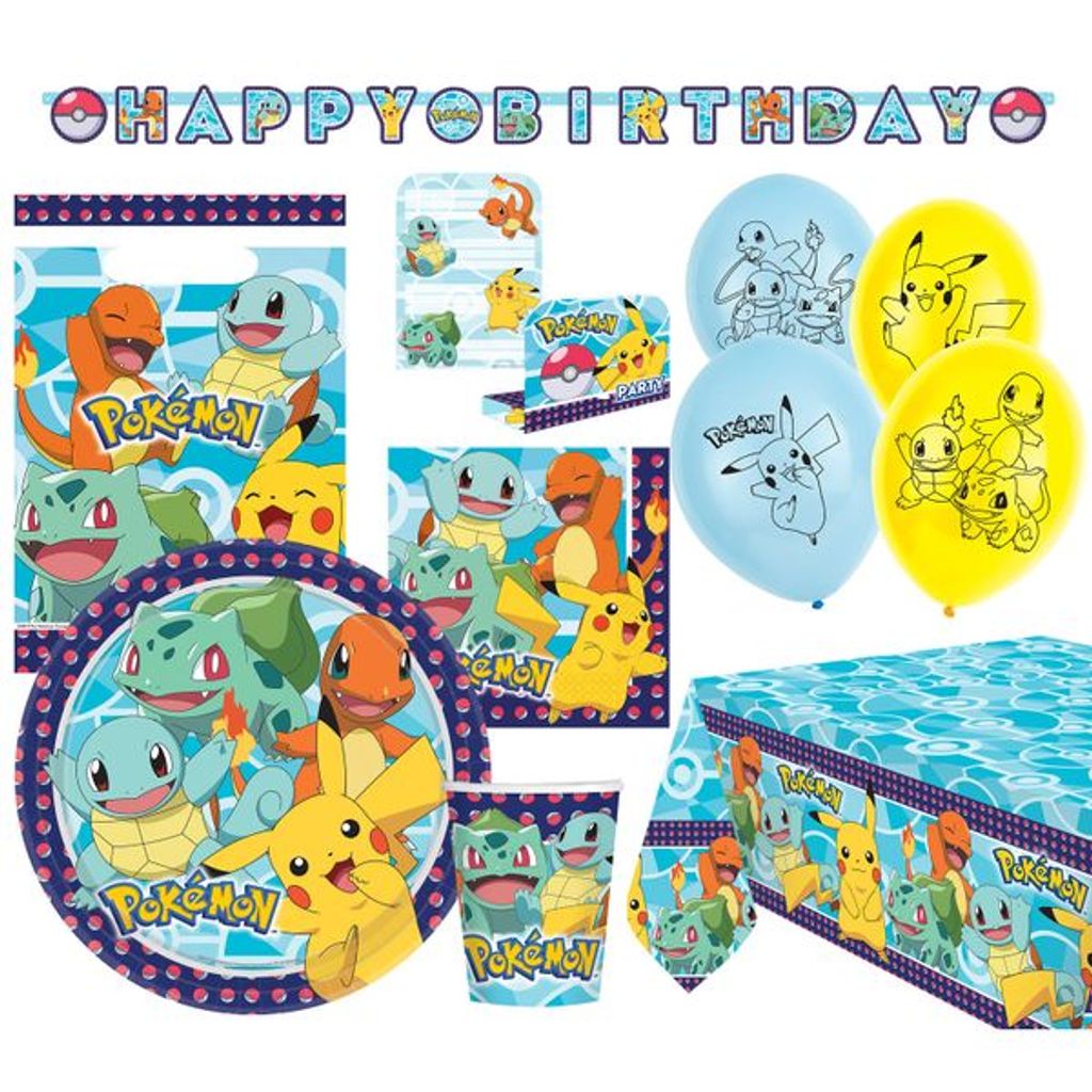 Amscan party-Paket Pokemon junior 56 Stück | Kaufland.de