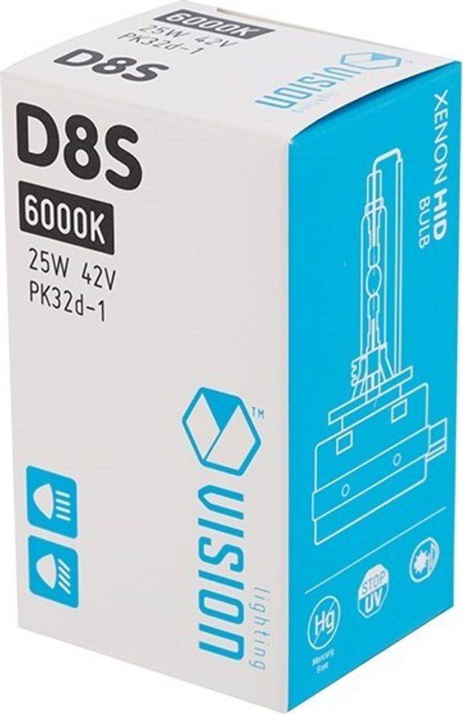 Glühlampe Xenon VISION D8S 6000K 42V 25W | Kaufland.de