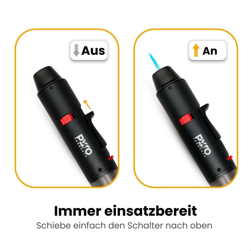 Feuerzeug PyroPen Turbo Langes Sturmfeuerzeug | Kaufland.de