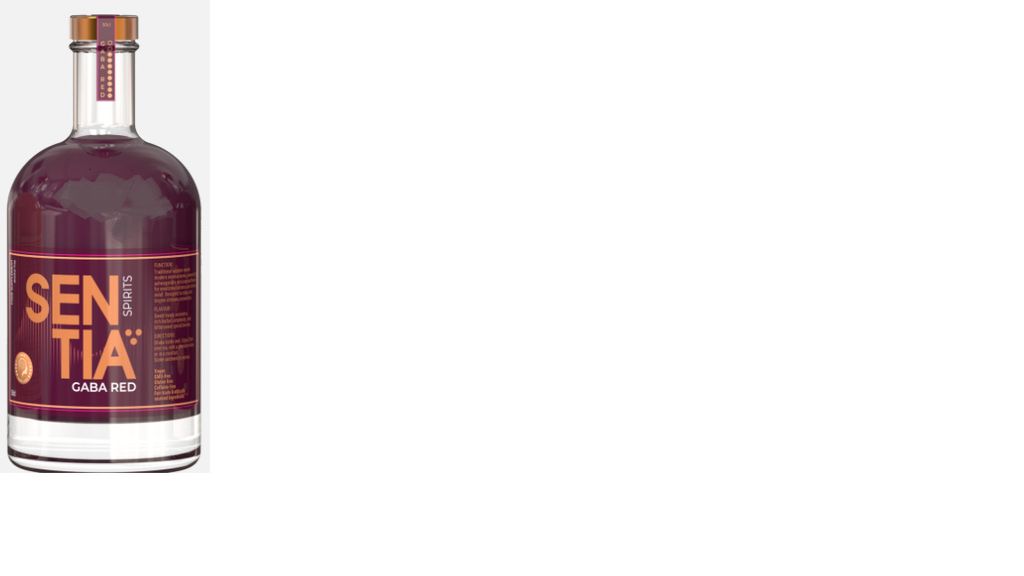 Sentia Red Gaba Spirit: 500 ml Vegan Glutenfrei