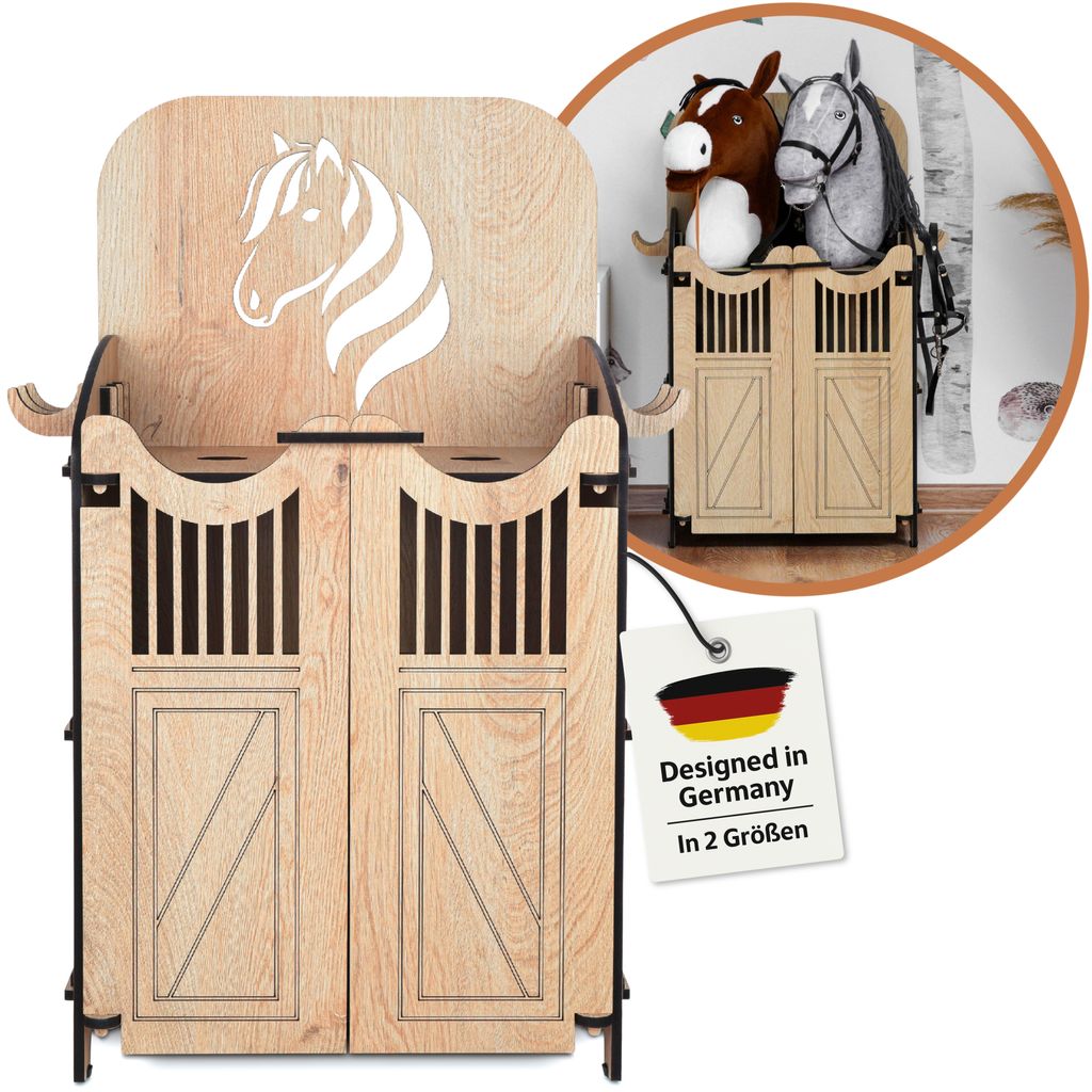 Hoofly Hobby Horse Stall - Praktisches Hobby Horse Zubehör