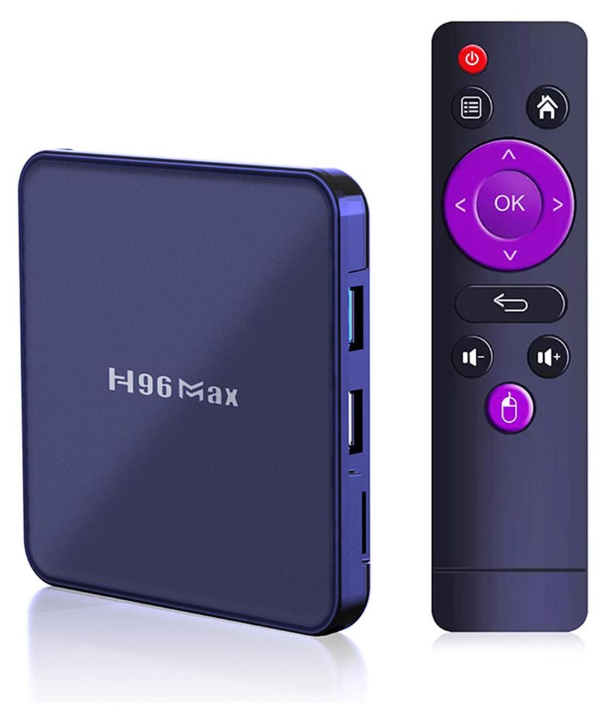 H96 Max V12 Android 12.0 Smart TV Box UHD 4K Media Player