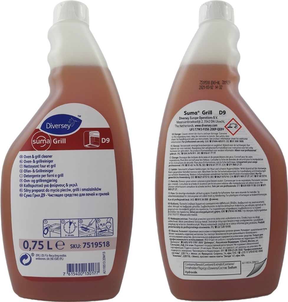 Diversey Suma Grill D9 (Ofen- & | Kaufland.de