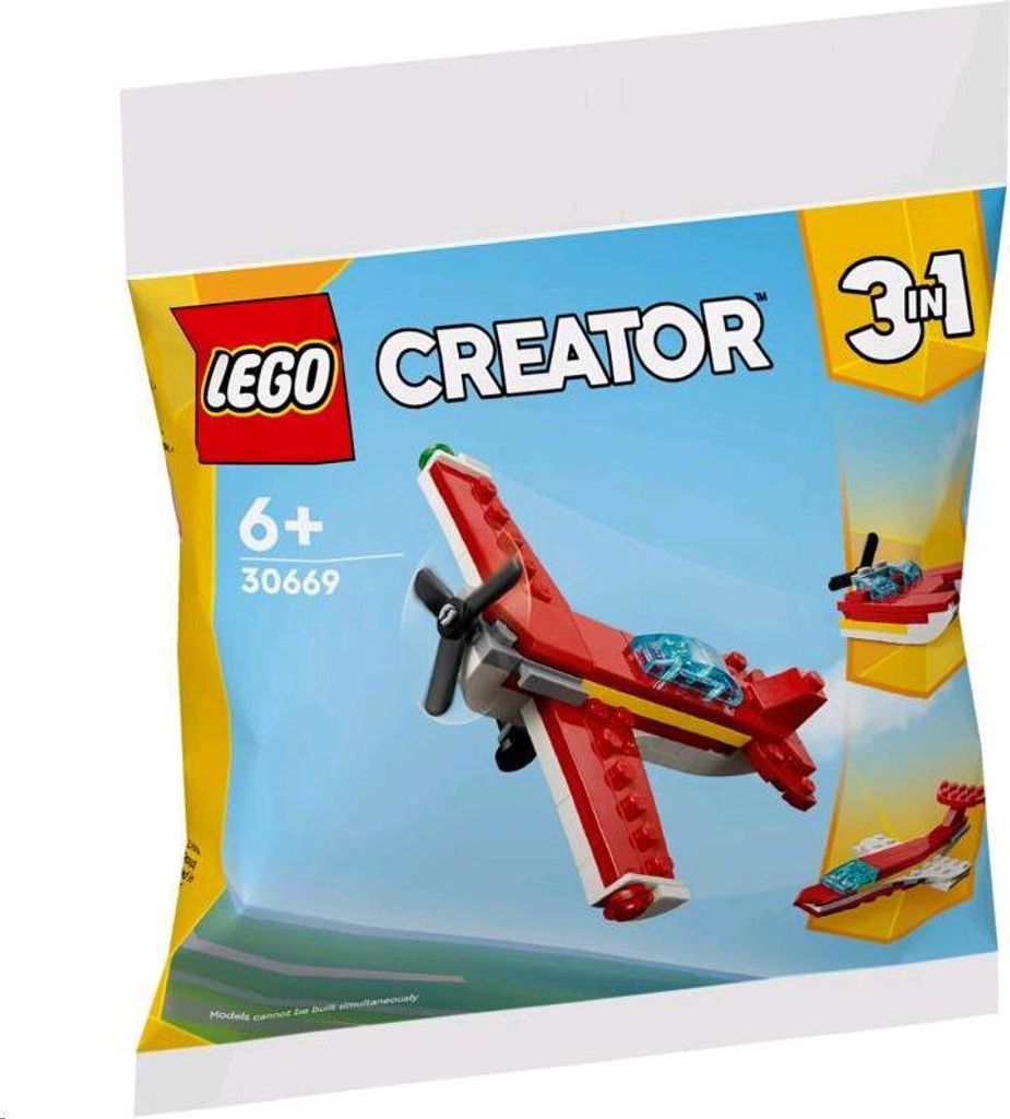 Ikonické červené letadlo LEGO® | Kaufland.cz