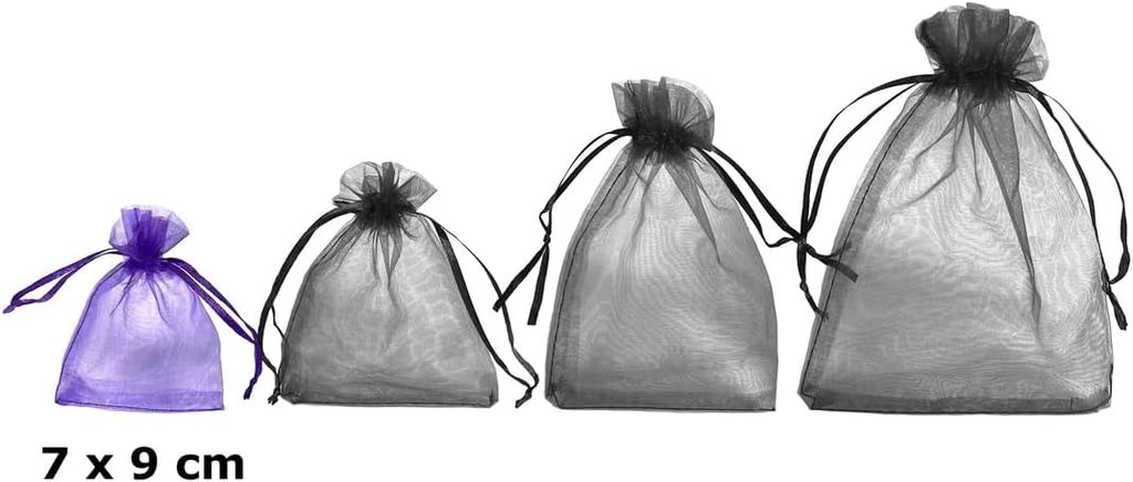 Organzasäckchen 7 x 9 cm, Braun, 100 Stück | Kaufland.de