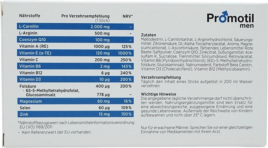 Promotil Men Granulat für Männer mit | Kaufland.de