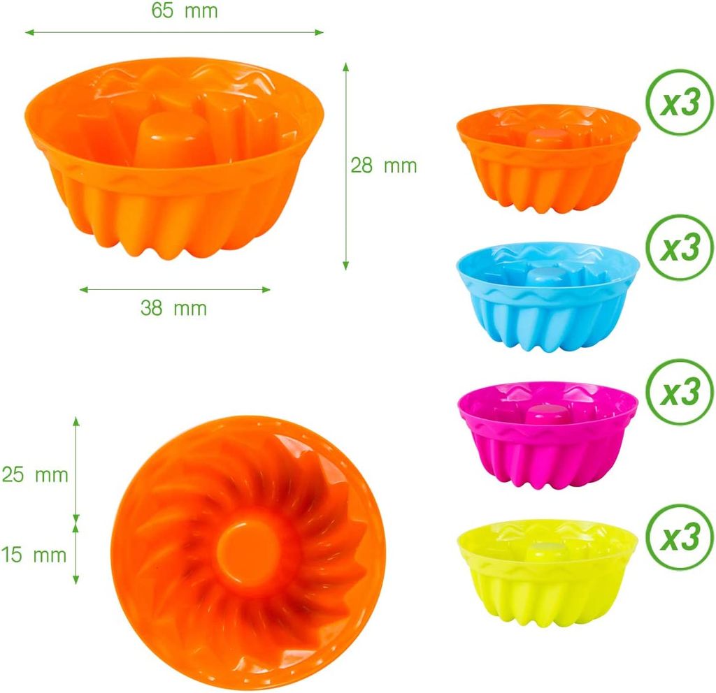 Silikon Gugelhupfform Mini