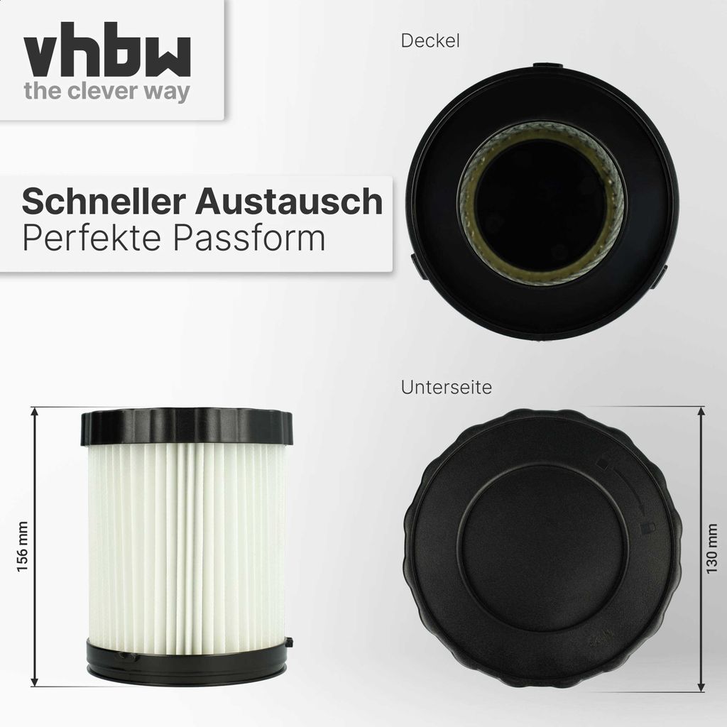 vhbw 3x Faltenfilter kompatibel mit Bosch 0 | Kaufland.de