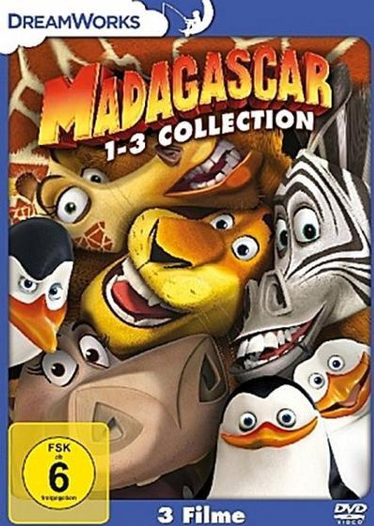 Kolekcia Madagaskar 1-3 (DVD) 3Disc | Kaufland.sk