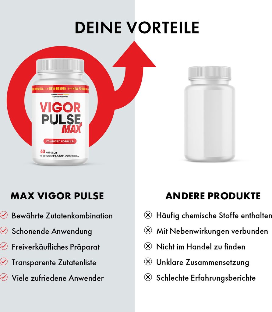 Max Vigor Pulse Kapseln | mit L-Arginin, | Kaufland.de