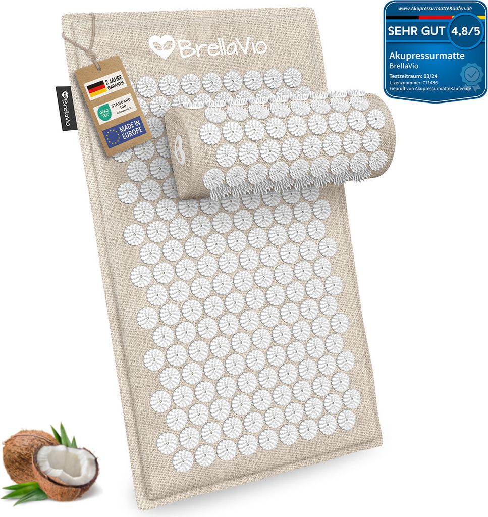 BrellaVio Akupressurmatte mit Kissen - | Kaufland.de