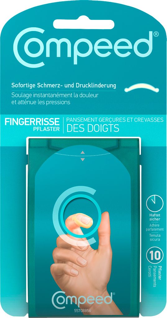 Compeed Náplast na praskliny na prstech 10 ks | Kaufland.cz