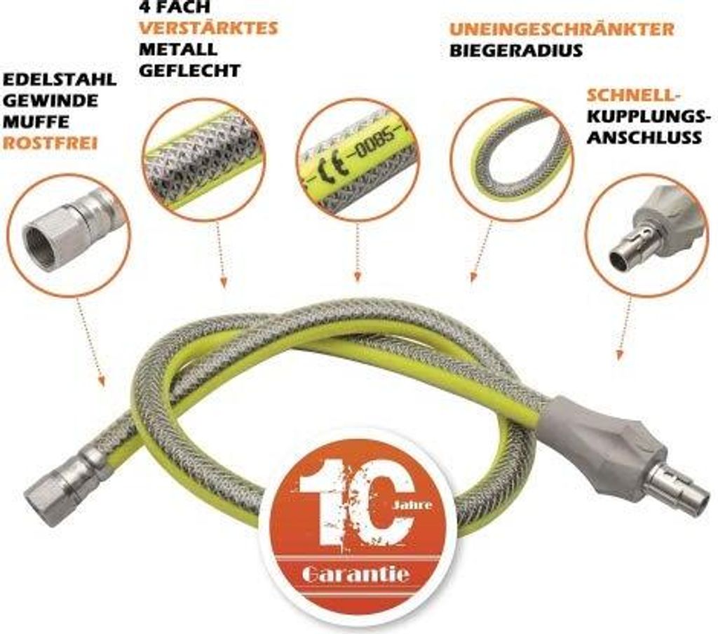 Flexo-Gas flexibler DVGW Gasschlauch | Kaufland.de