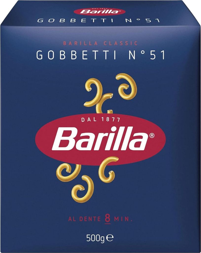 Barilla Gobbetti Nr 051 Pasta aus Hartweizengriess Hörnchen