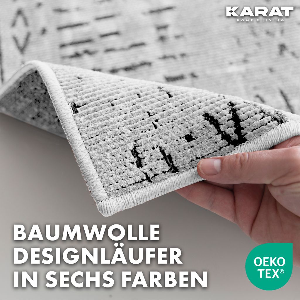 Teppich-Läufer Vena Hochwertige Jacquard | Kaufland.de