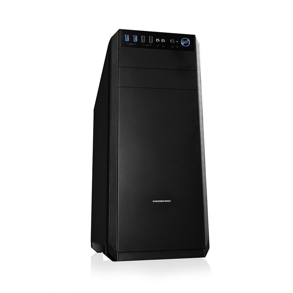 MODECOM Oberon Pro Schwarz PC Gehäuse mit Glas