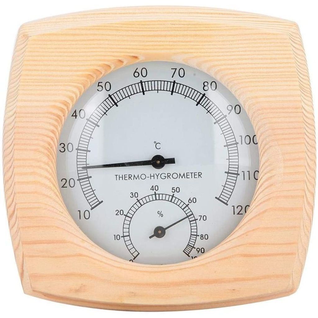 Hölzerne Sauna Hygrothermograph Thermometer | Kaufland.de