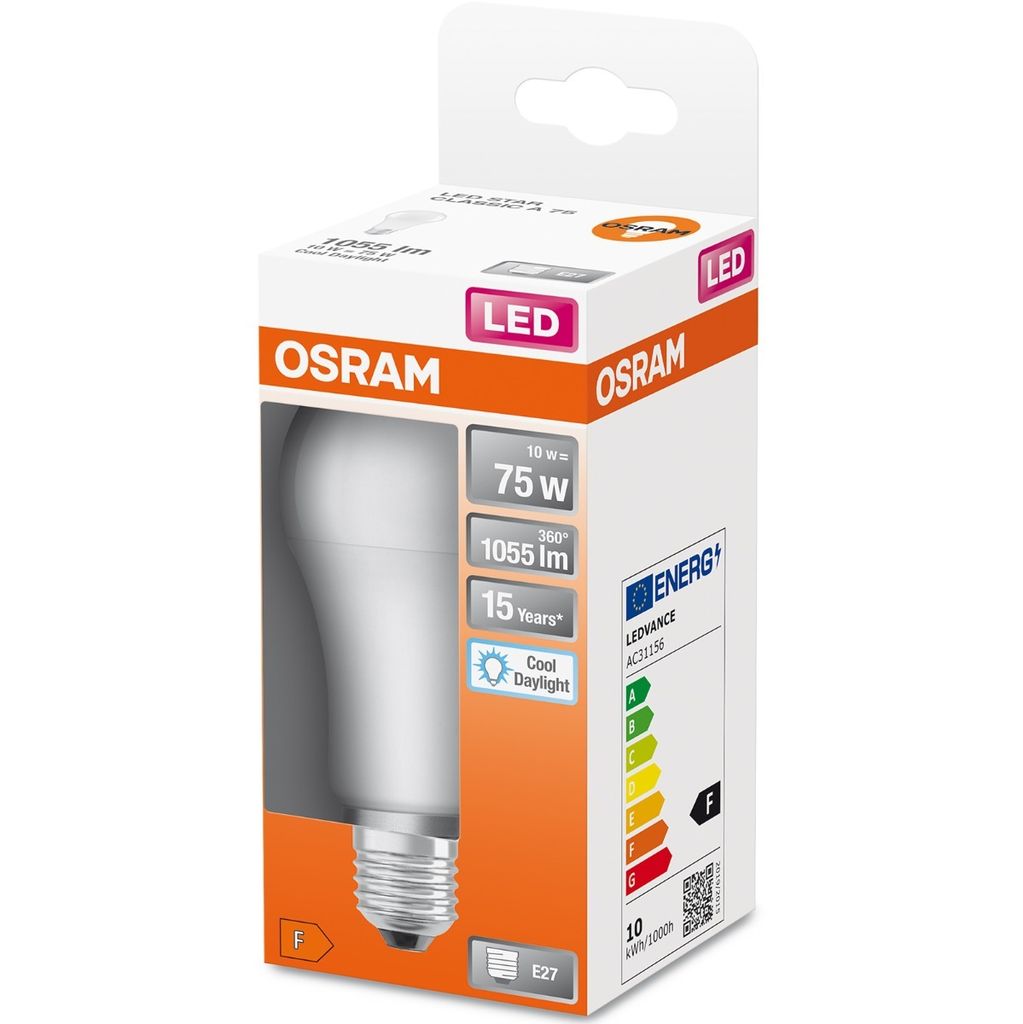 LED žárovky OSRAM, klasický tvar žárovky, 75 | Kaufland.cz