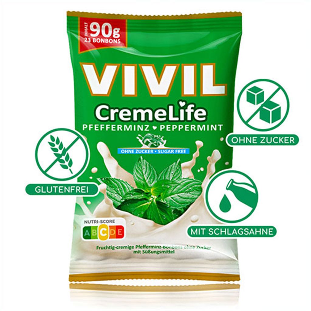VIVIL Creme Life Pfefferminz Sahnebonbons | Kaufland.de