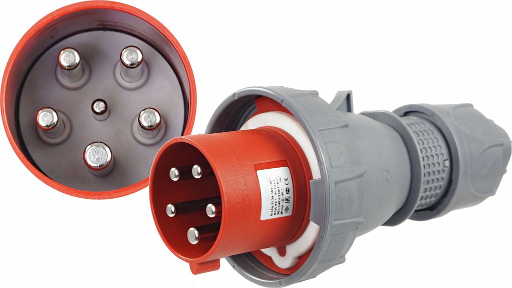 CEE Stecker 63A 5-polig 400V IP67 Starkstrom | Kaufland.de