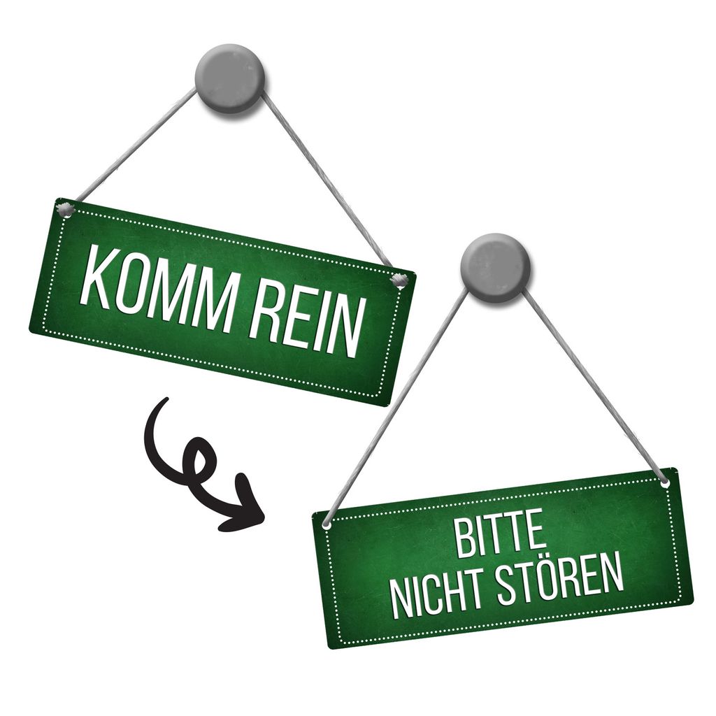 Grünes "Bitte nicht stören - Komm rein" | Kaufland.de