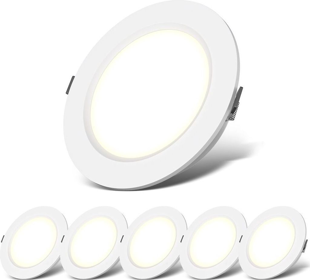 6 LED Einbaustrahler Bad IP44 Einbauleuchten | Kaufland.de