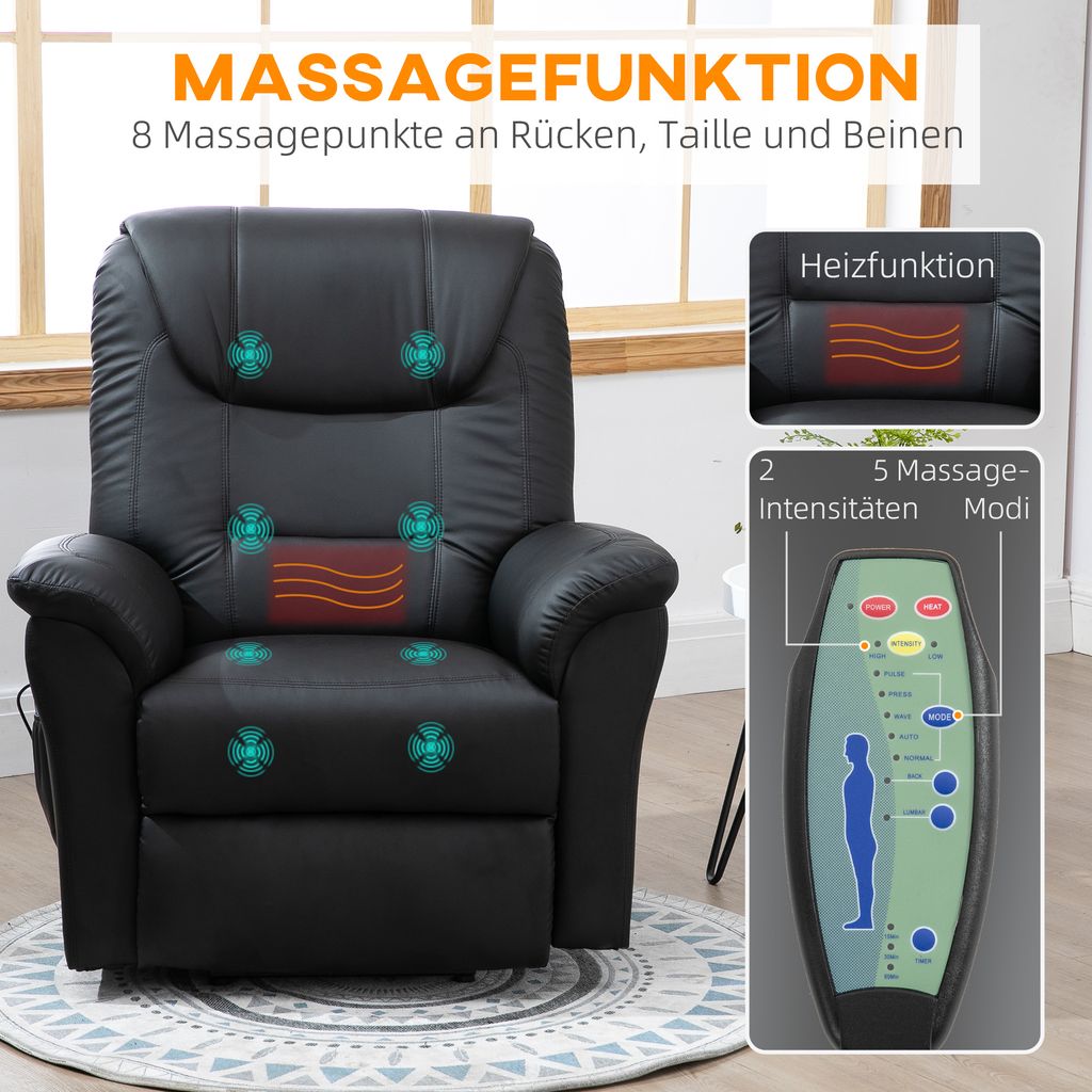 Massagesessel Mit Wrmefunktion Testsiegernull