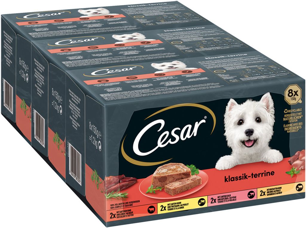 CESAR® Schale Multipack Klassik-Terrine 4 | Kaufland.de