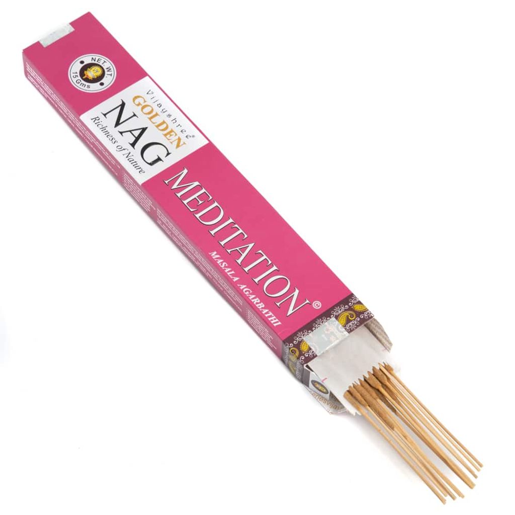 Vijayshree Incense "Golden Nag Meditation" | Kaufland.de