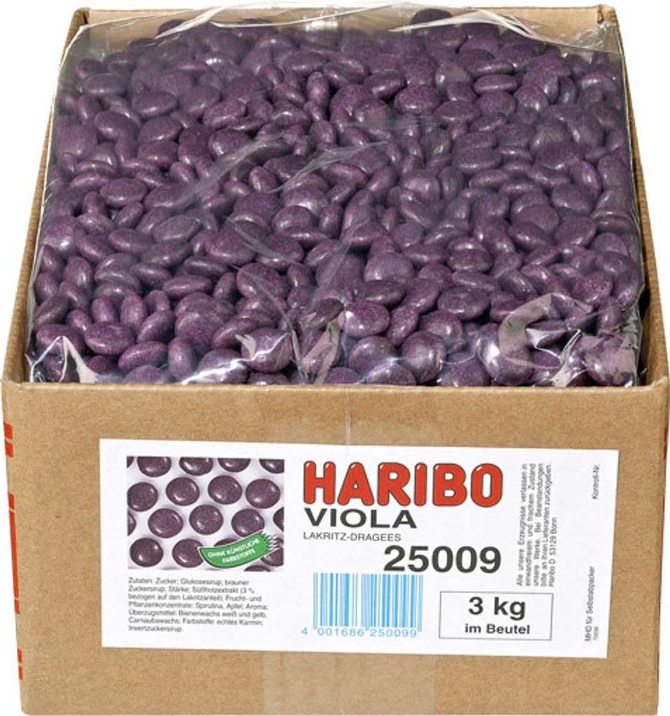 Haribo Drop Viola Dragee 3000g Karton | Kaufland.de