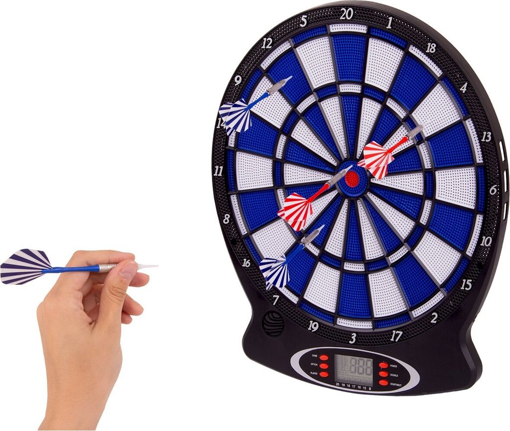 Elektronický terč na šipky ENERO 43CM + 6 | Kaufland.cz