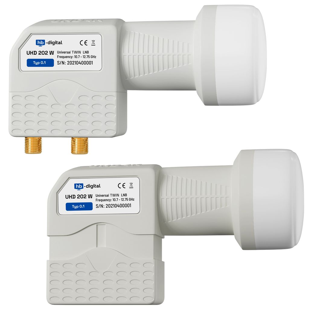 hb-digital LNB Twin für 2 Teilnehmer UHD 202 | Kaufland.de