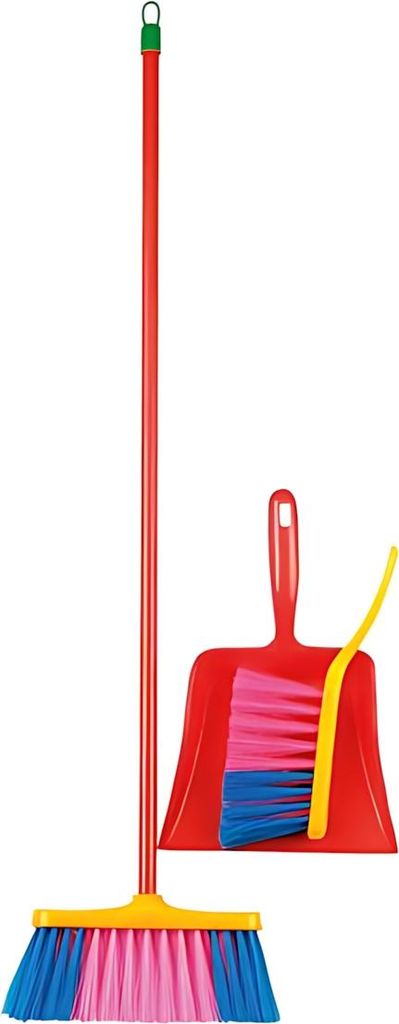 Klein KLEIN Broom set, 3 pcs Hračky na domácnosť