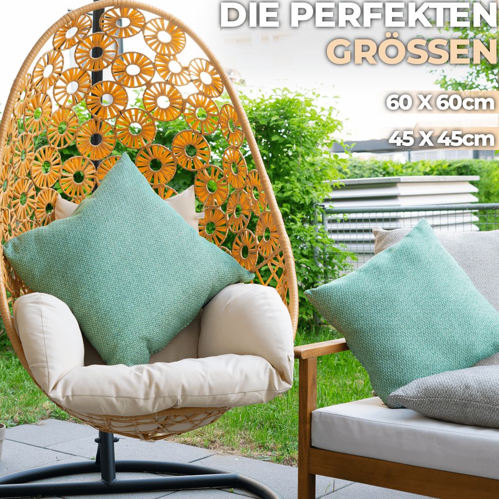 Luxus Outdoor Kissen Wetterfest Bild