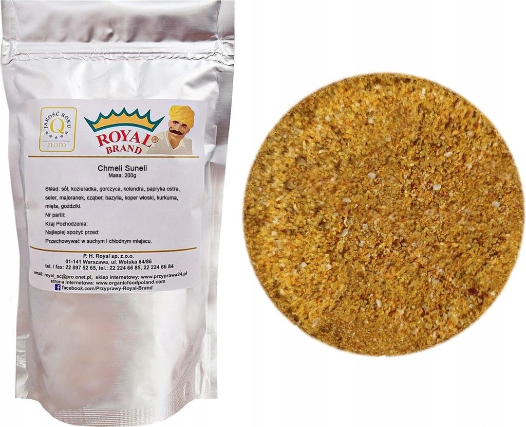 Chmeli Suneli originální gruzínské koření 200 g Jiné koření