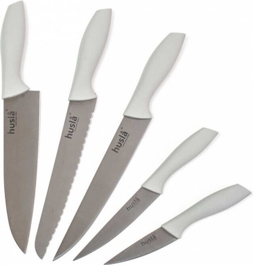 Husla Set mit 5 Küchenmessern im Block 31259 | Kaufland.de