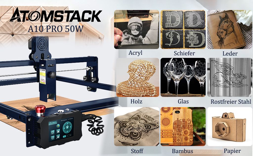ATOMSTACK A10 PRO 50W, CNC-cutter mit 10W | Kaufland.de