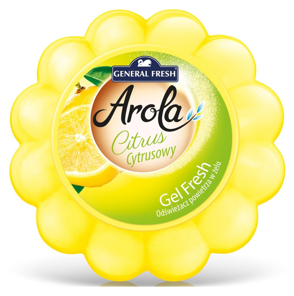 GENERAL FRESH AROLA ZITRONENDUFT Gel-Lufterfrischer 150g