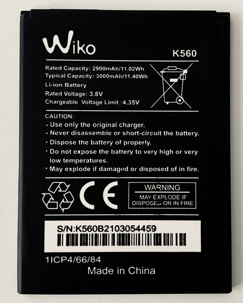 Original Genuine Akku Wiko K560 für Wiko Y62 | Kaufland.de