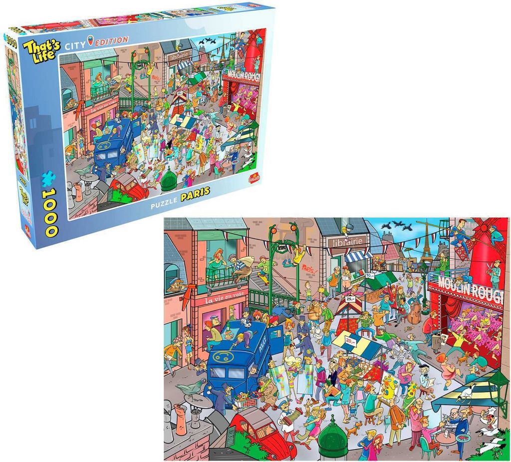 Goliath Puzzle Paris - That's Life City Edition 1000 Teile
