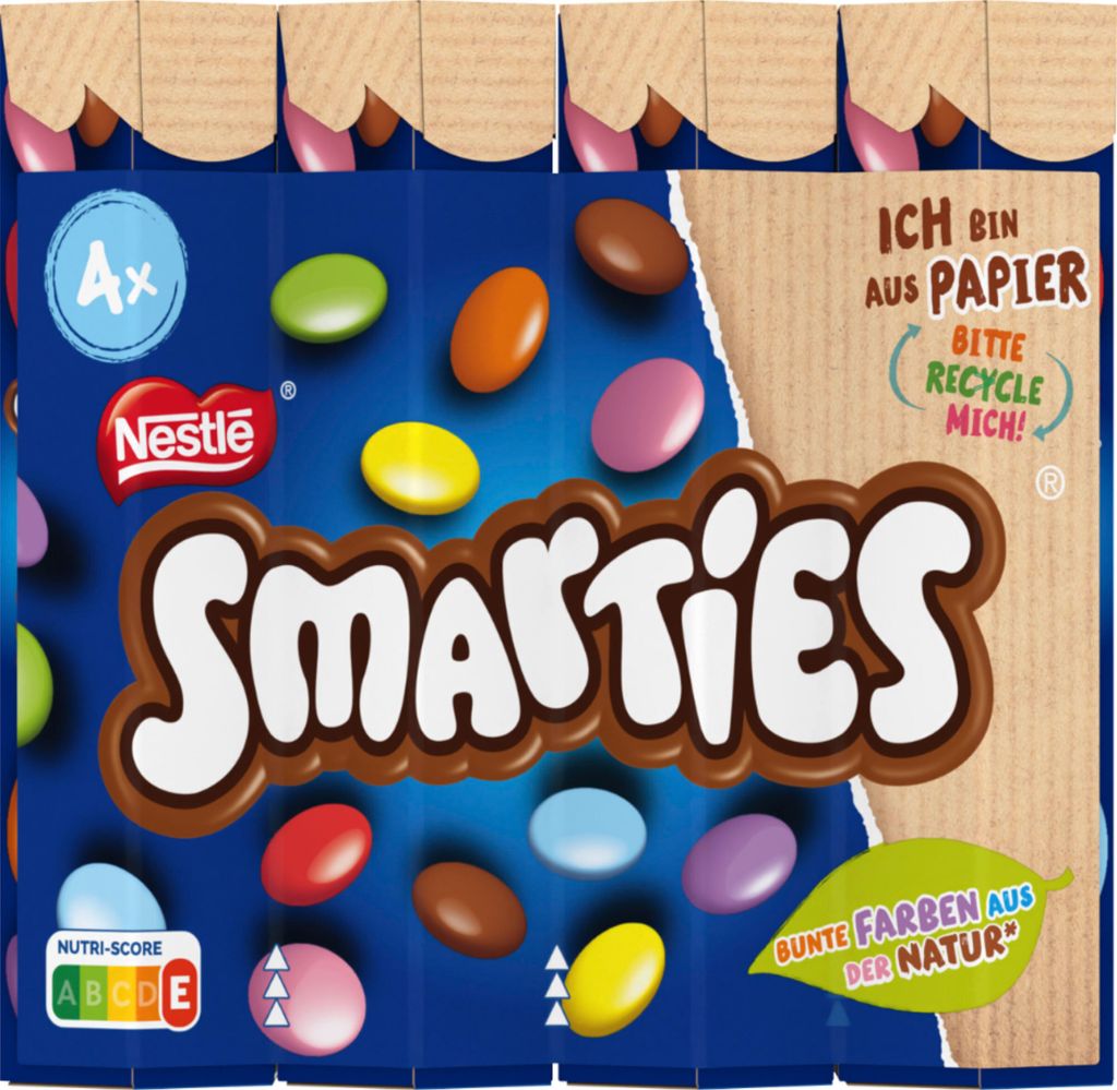 Smarties Multipack bunte Schokolinsen 3x4er | Kaufland.de