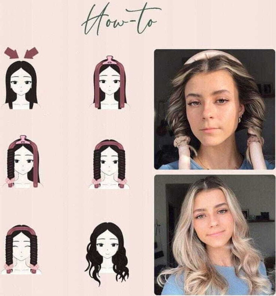 Lockenwickler Heatless Curls, Hair Curler mit | Kaufland.de